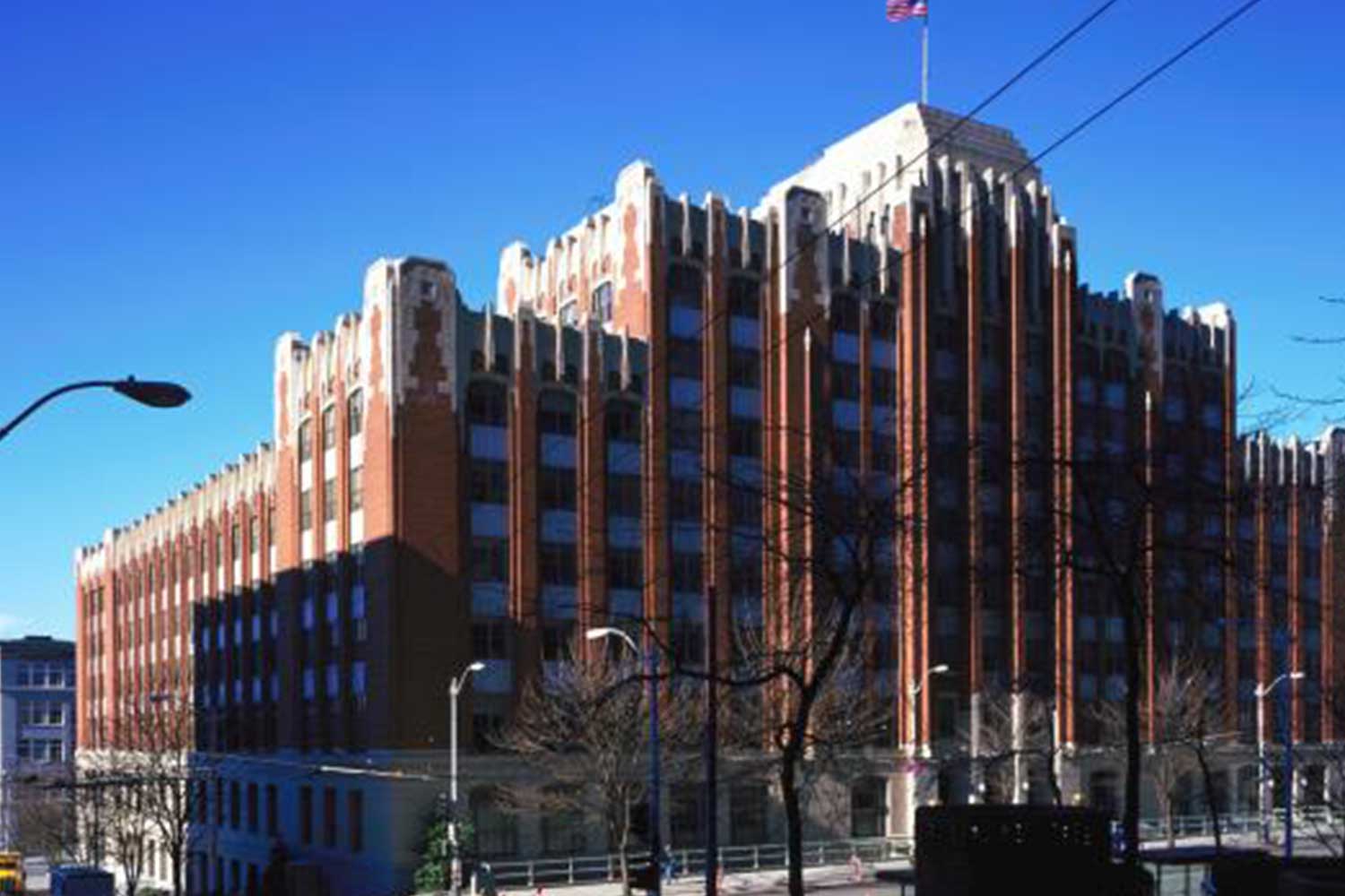 Seattle Federal Building - Chosen Wood Window