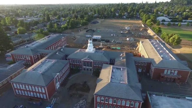 Newberg Public Library - Chosen Wood Window
